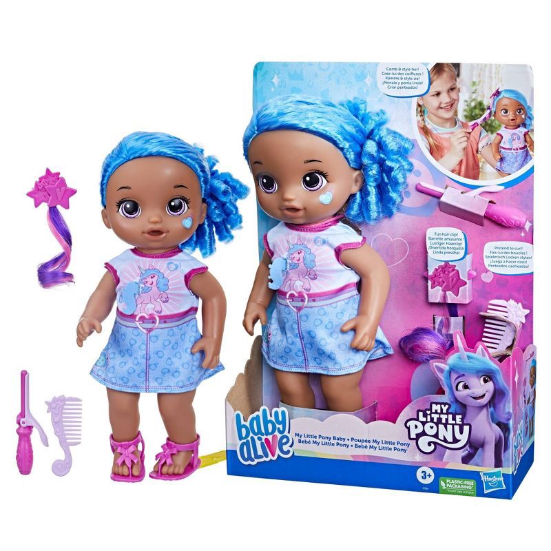 Baby Alive My Little Pony Baby Doll - Izzy Moonbow 1 ct | Shipt