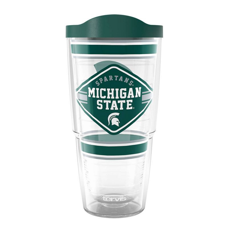 NCAA Michigan State Spartans 24oz First String Classic Tumbler: BPA ...