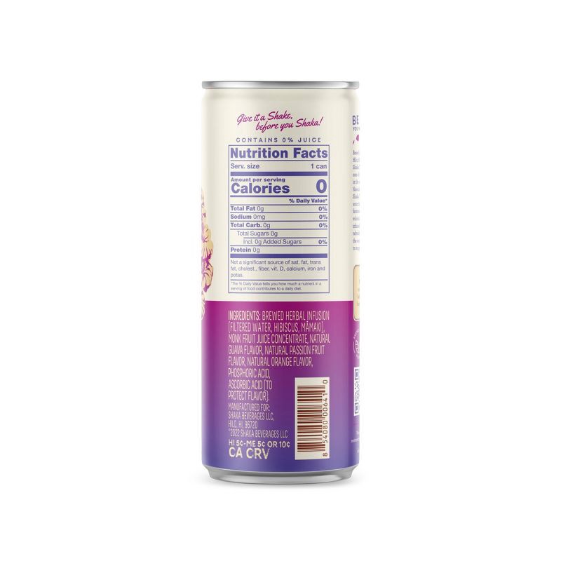 Shaka Tea Passion Orange Guava Tea - 12 fl oz Can 12 fl oz | Shipt