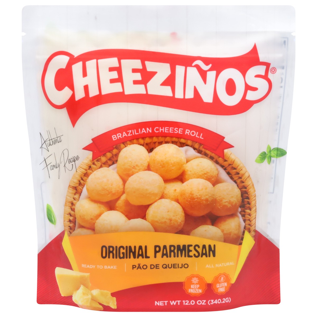 Cheeziños Brazilian Original Parmesan Cheese Roll 12.0 oz 12 oz | Shipt