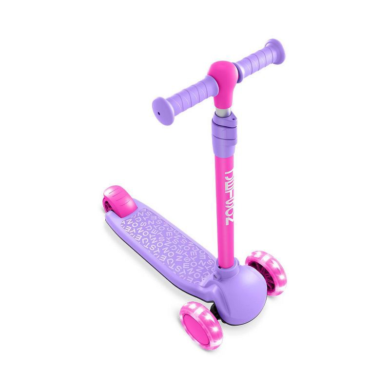 Jetson Gem Learn & Grow Kick 3-Wheel Kick Scooter - Purple/Pink 1 ct ...