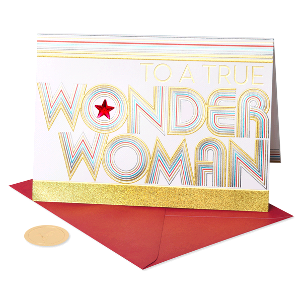 Papyrus Blank Wonder Woman Card for Her (True Wonder Woman) 1 ct | Shipt