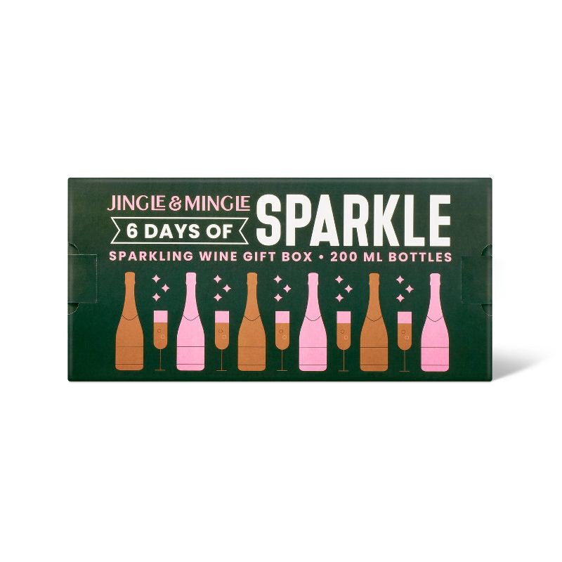 Jingle & Mingle Jingle and Mingle 6 Days of Sparkling Wine Holiday ...