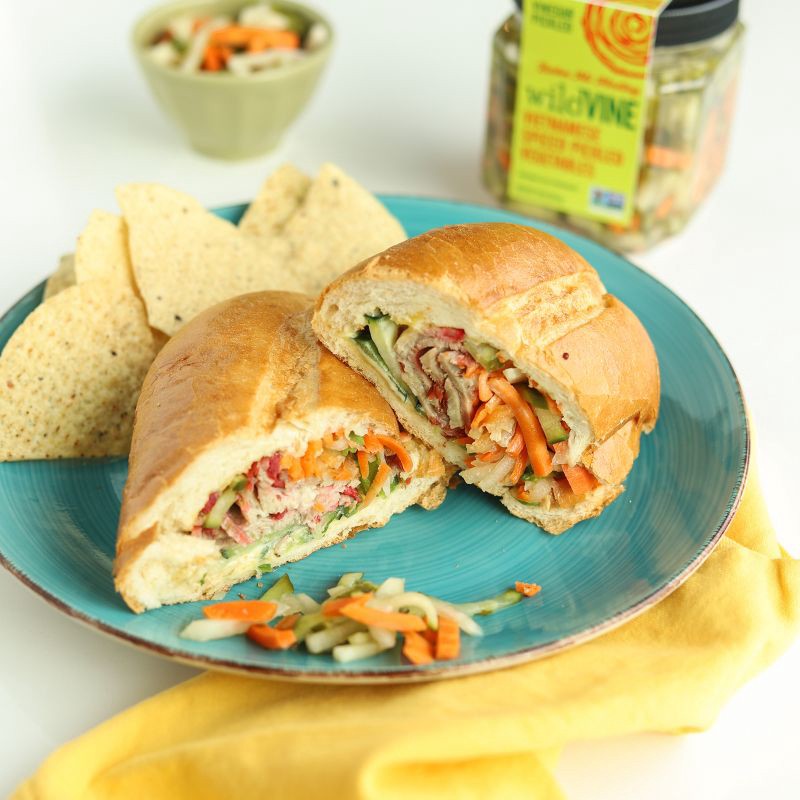 wildbrine WildVINE Banh Mi Medley Vietnamese Spiced Pickled Vegetables ...