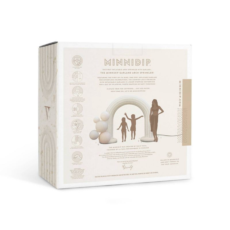 MINNIDIP Garland Arch Sprinkler - Fluted Terrazzo 1 ct | Shipt