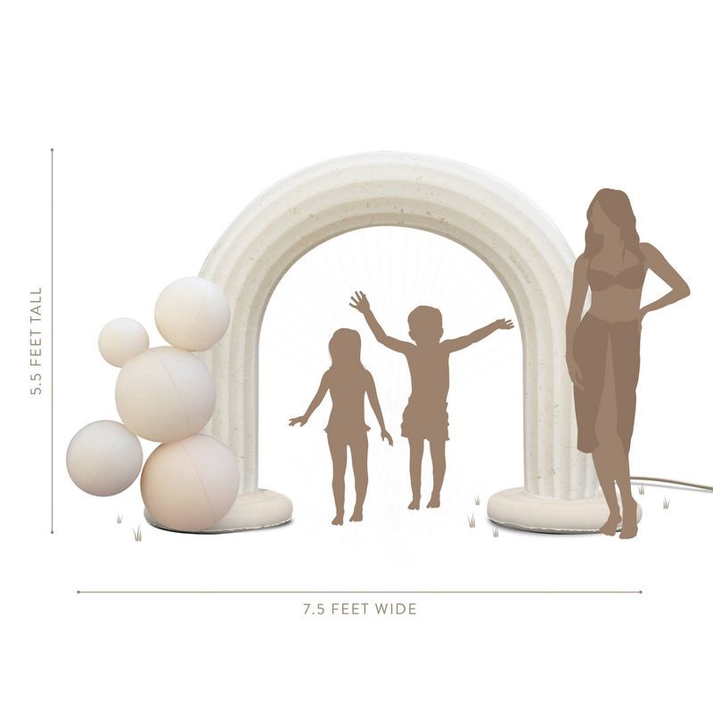 MINNIDIP Garland Arch Sprinkler - Fluted Terrazzo 1 ct | Shipt