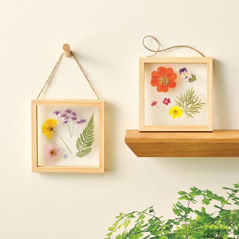 Floral Press with Frame Wood Craft Kit - Mondo Llama™: Flower Drying ...