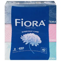 Fiora Everyday Care 2-Ply Facial Tissue 3 - 150 Sheet Packs 3 ct | shipt