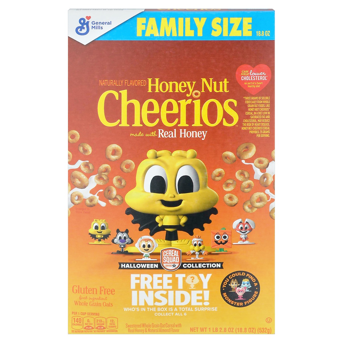 Cheerios Family Size Honey Nut Cereal 18.8 oz | Shipt