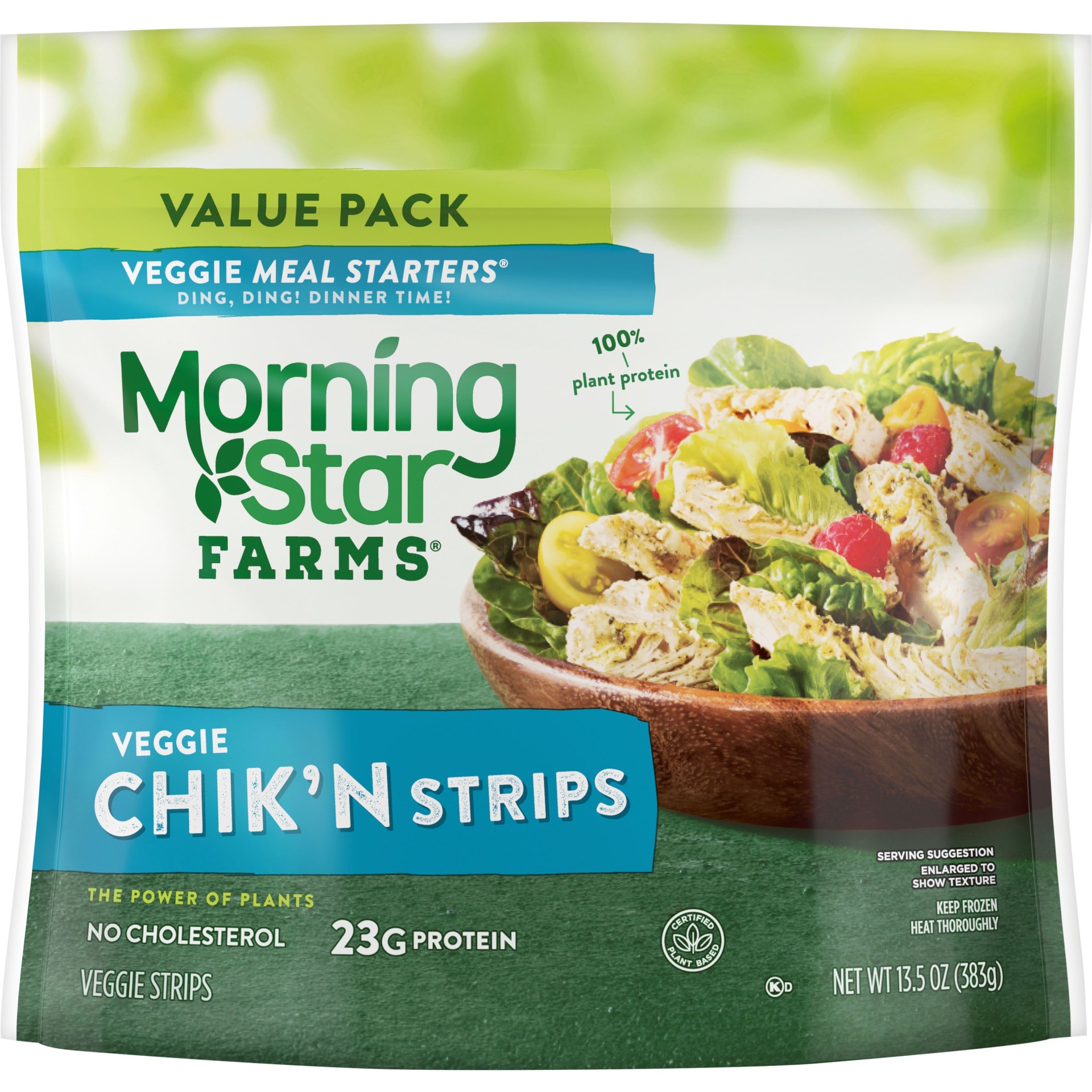 MorningStar Farms Meal Starters Meatless Chicken Strips, Plant Based ...