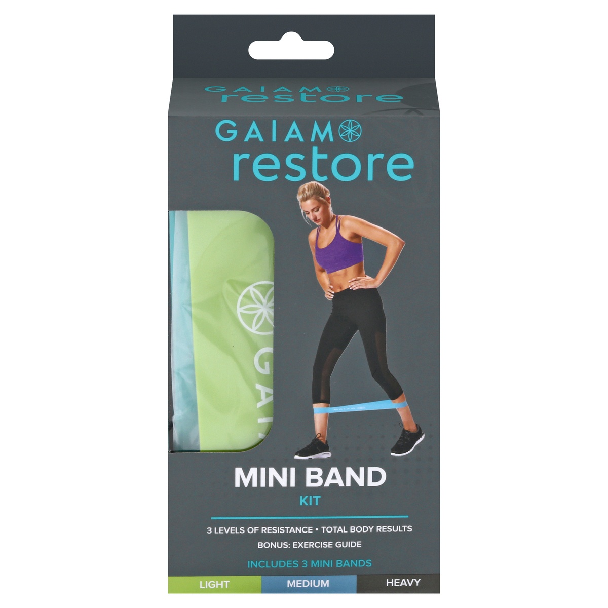 Gaiam Restore Mini Band Kit 1 ea 1 ea | Shipt