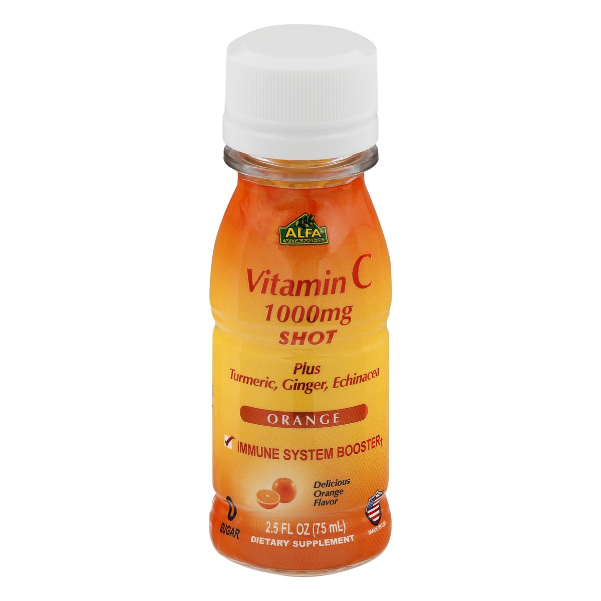 Alfa Vitamin C, 1000 mg, Orange, Shot 2.5 oz | Shipt