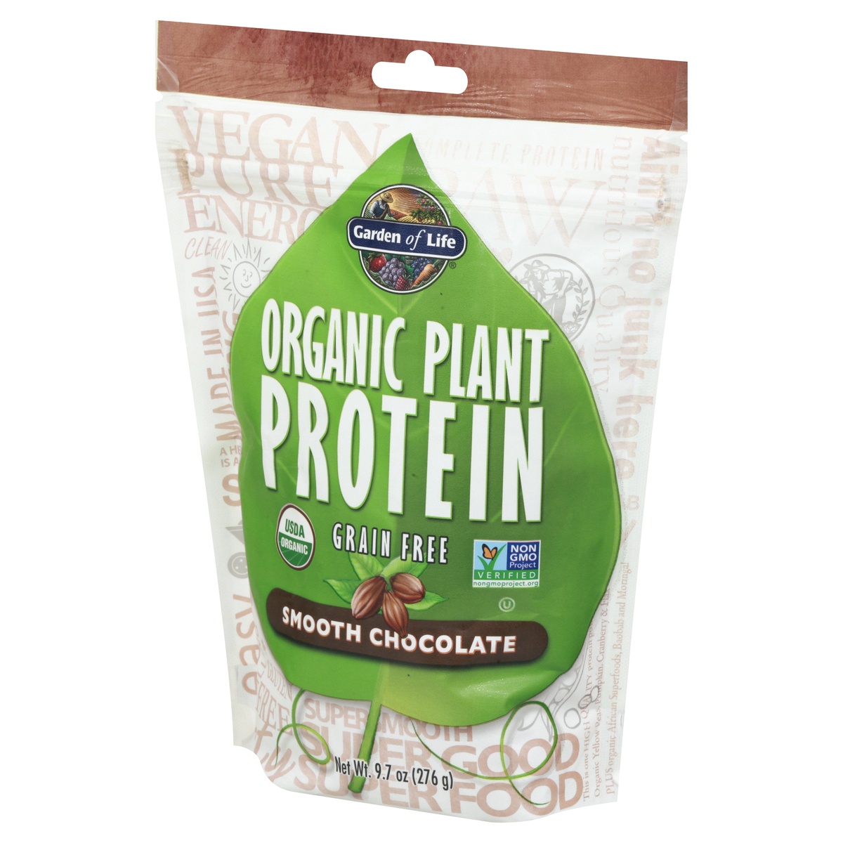 Garden of Life Organic Plant Protein Powder, Chocolate 10 oz | Shipt