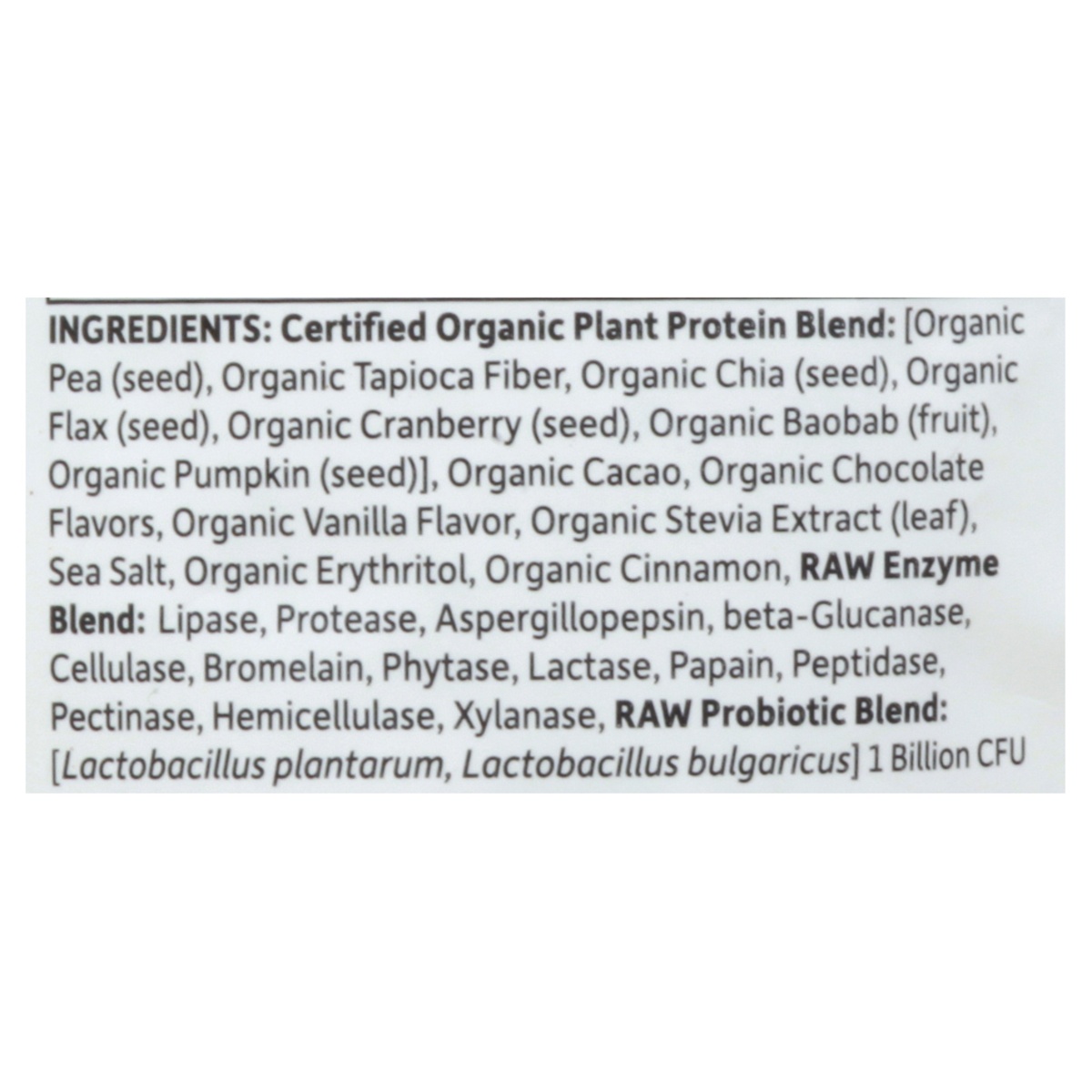 Garden of Life Organic Plant Protein Powder, Chocolate 10 oz | Shipt