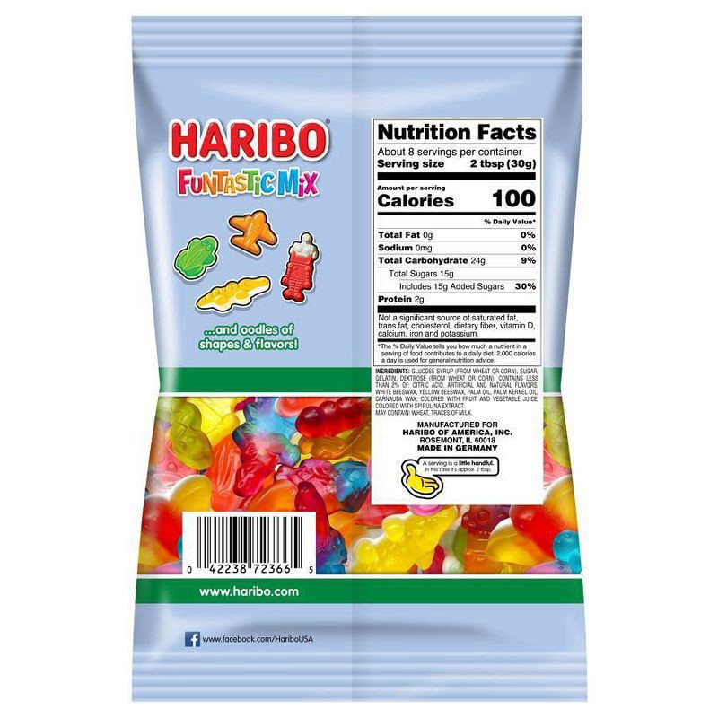Haribo Funtastic Mix Gummy Candy - 8oz 1 ct | Shipt