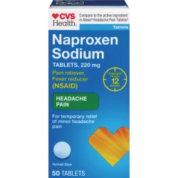 CVS Health Naproxen Sodium 220Mg Tablets 50 ct | shipt