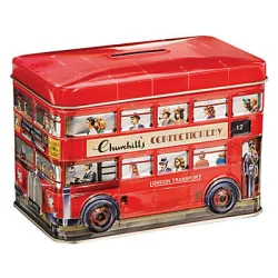 Churchill's London Bus Tin with Toffees 7.05 oz | shipt