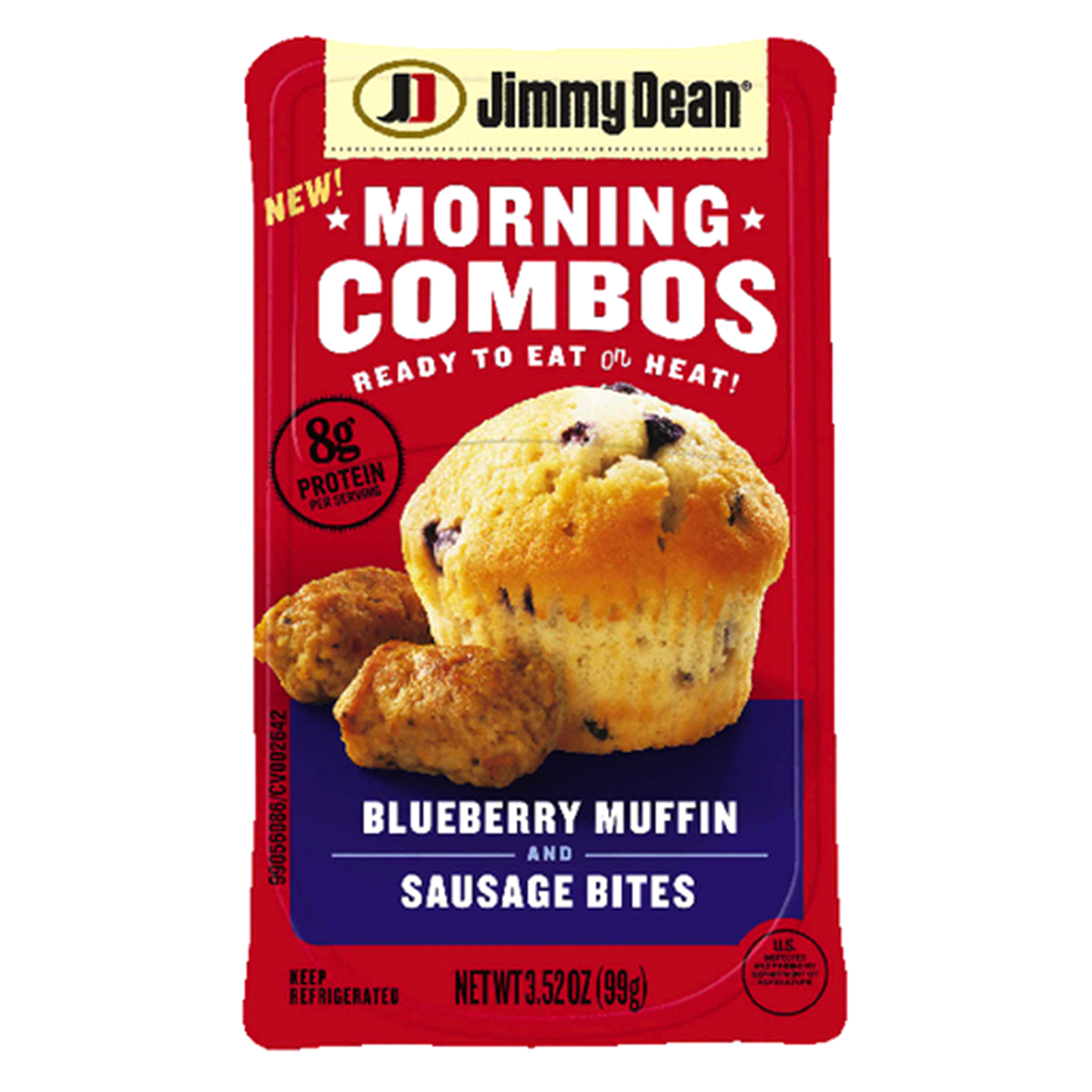 Jimmy Dean Blueberry Muffin & Sausage Bites Morning Combos 3.5 oz | Shipt