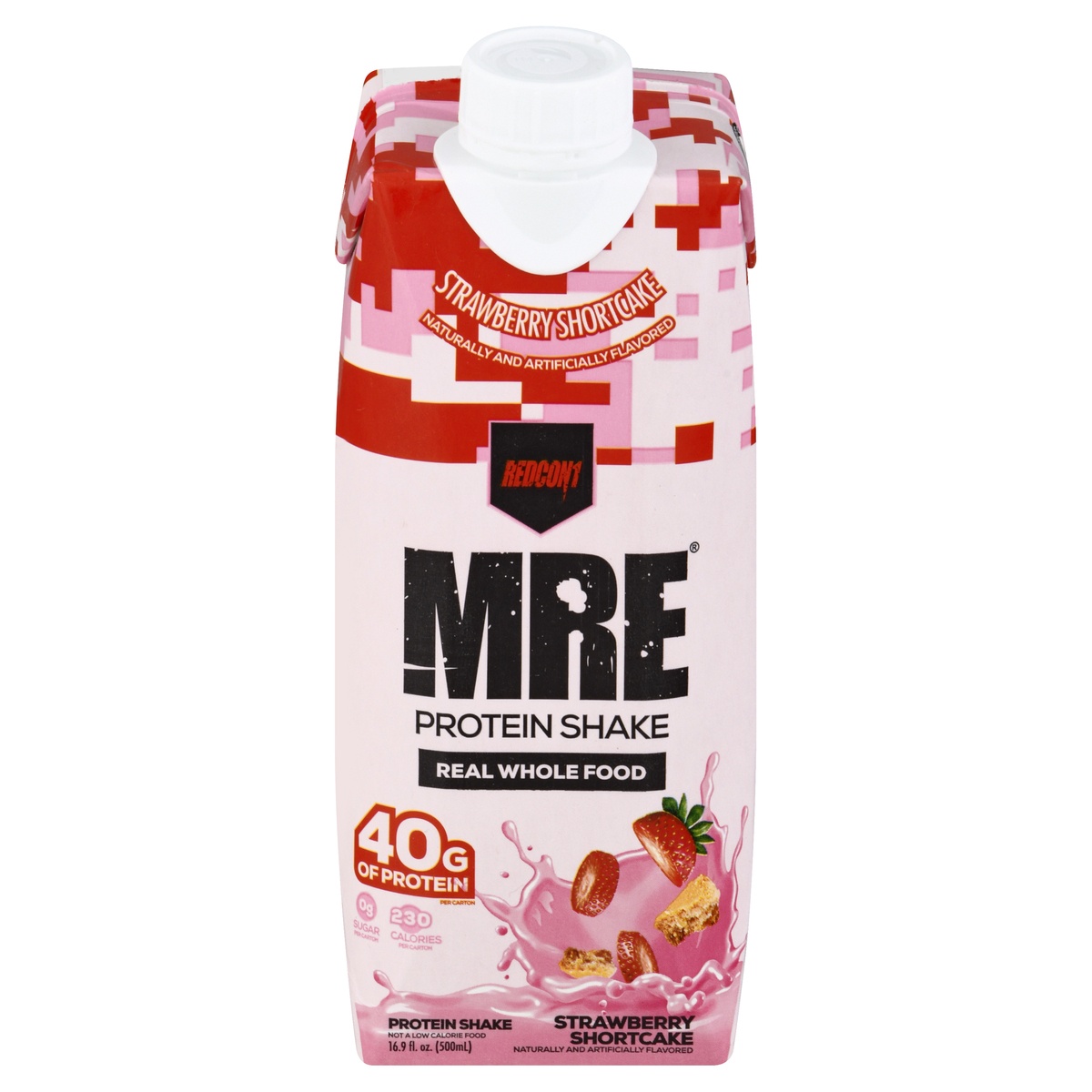 Redcon1 Mre Protein Shake, Strawberry Shortcake 16.9 fl oz | Shipt