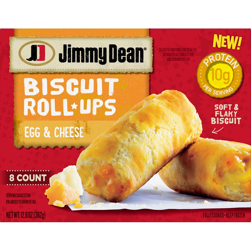 Jimmy Dean Egg And Cheese Biscuit Roll-Ups 8Ct 12.8 oz | Shipt