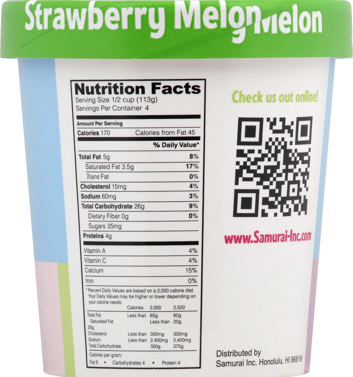 Samurai Strawberry Melon Hawn Frost 16 oz | Shipt