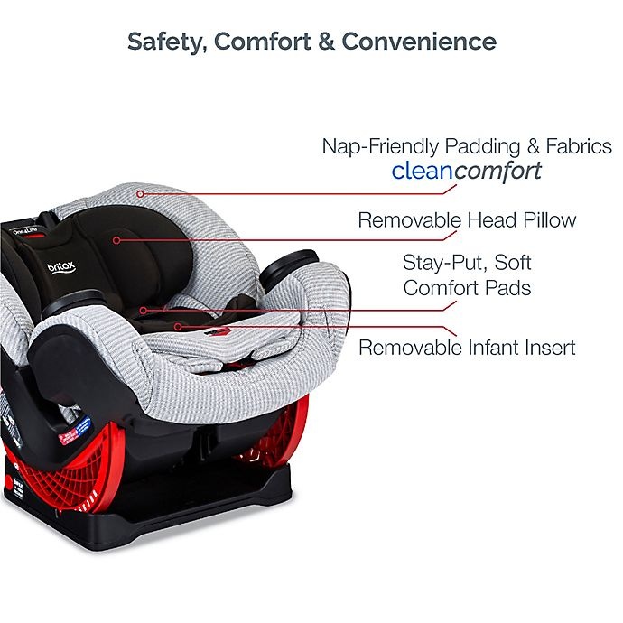 Britax One4Life ClickTight Clean Comfort All-in-One Convertible Car ...