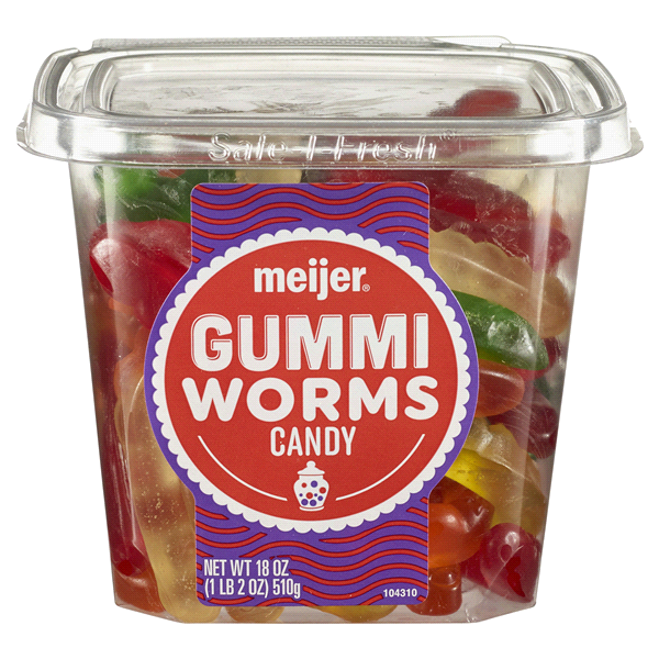 Meijer Bulk Gummi Worms 18 oz | Shipt