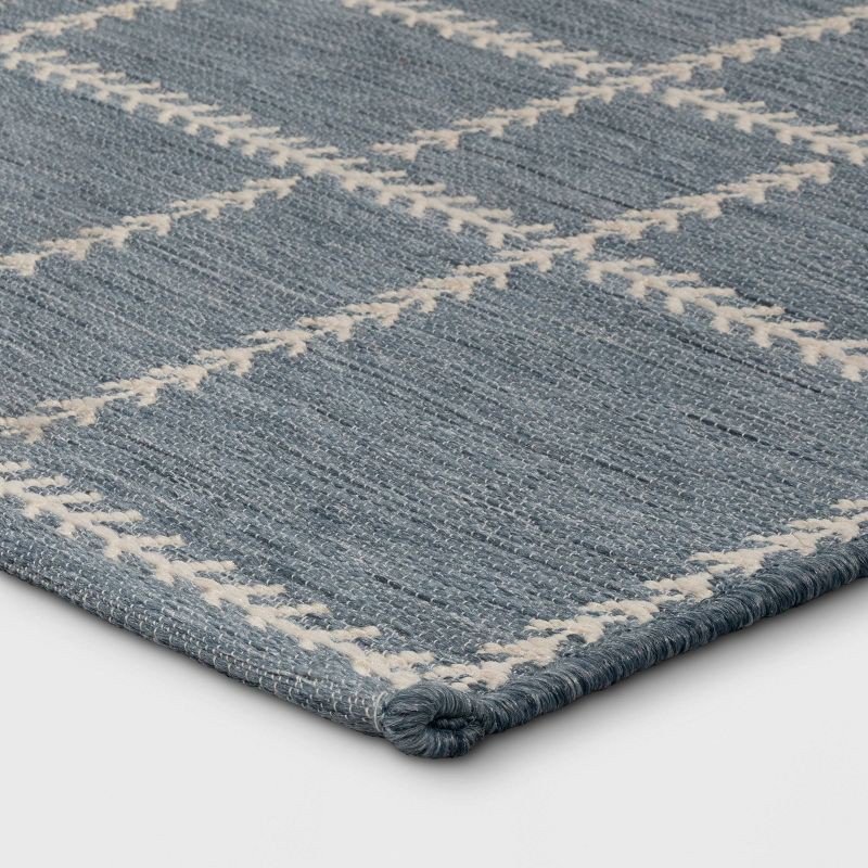 Threshold designed w/Studio McGee 30"x50" Stitched Grid Woven Outdoor ...