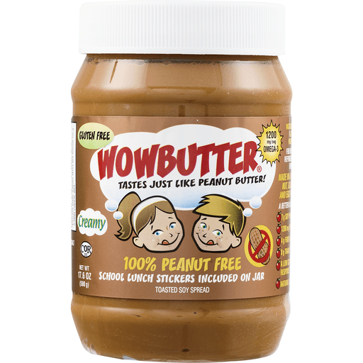 WOWBUTTER Peanut Free Creamy Butter 17.6 oz | Shipt