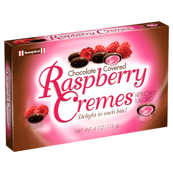 Tootsie Roll Chocolate Covered Raspberry Cremes 4 oz | Shipt
