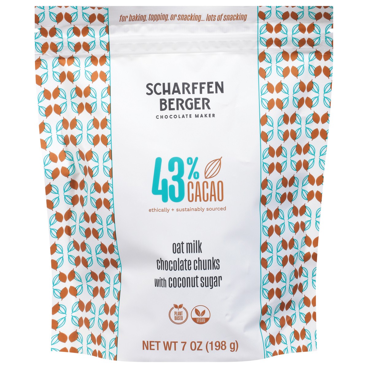 Scharffen Berger Oat Milk Chocolate Chunks with Coconut Sugar Chocolate ...