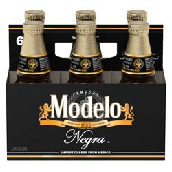 Modelo Negra Amber Lager Mexican Import Beer, 6 pk 12 fl. oz. Bottles ...