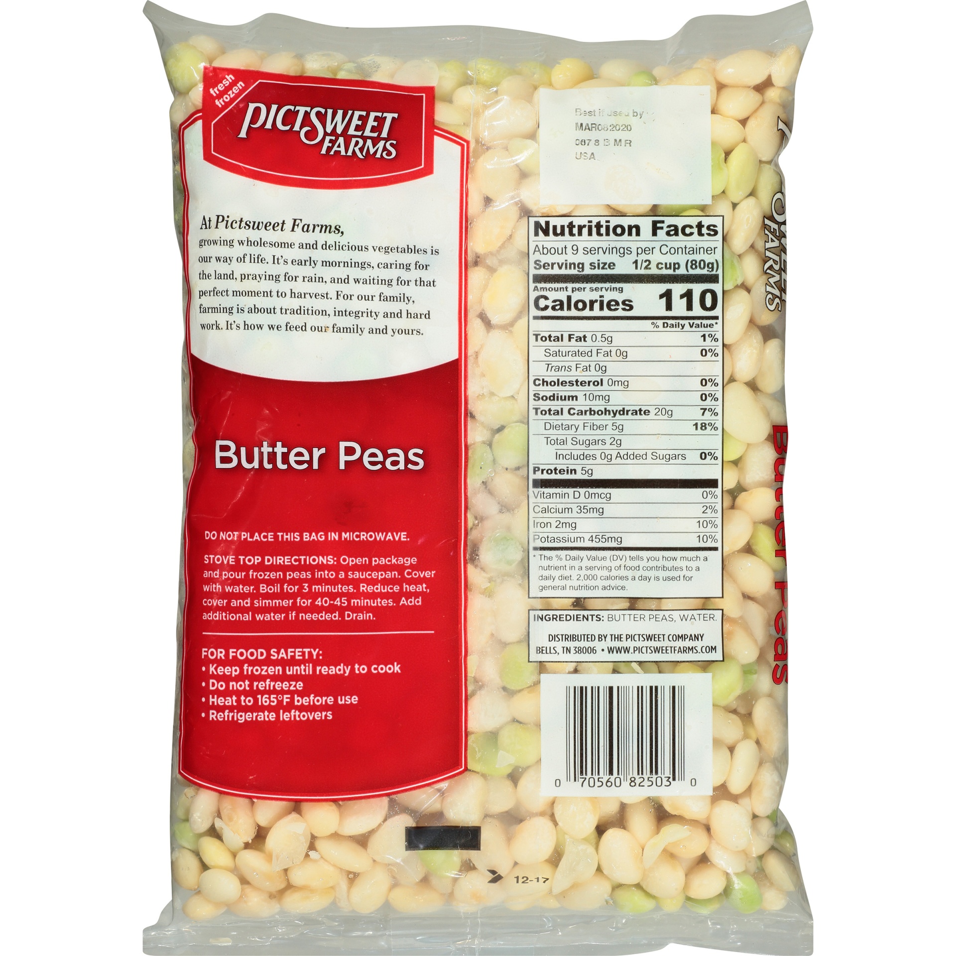 PictSweet Butter Peas 24 oz | Shipt