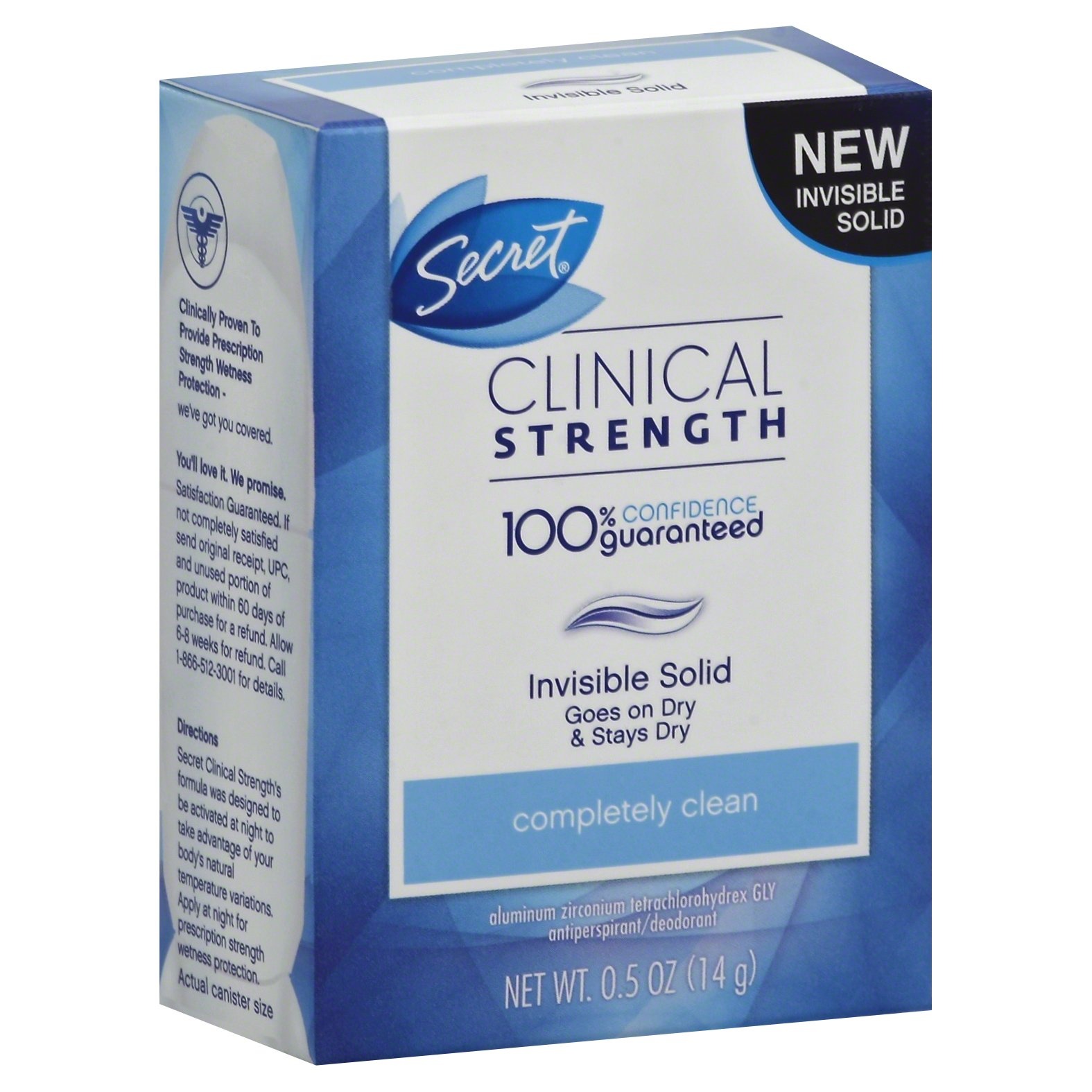Secret Clinical Strength Invisible Solid Women's Antiperspirant ...