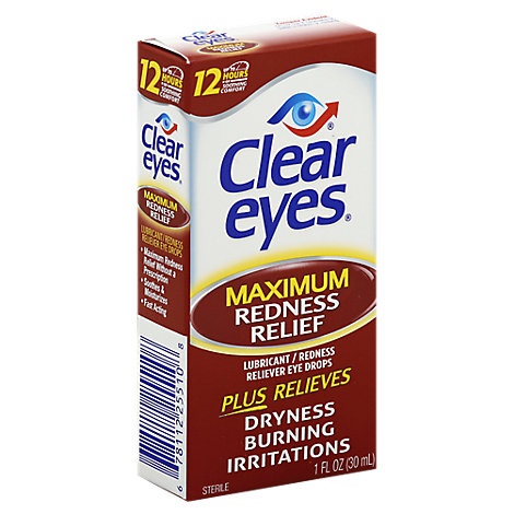 Clear Eyes Max Redness Relief 1 fl oz | Shipt