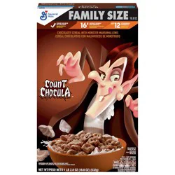 Count Chocula Cereal with Monster Marshmallows, Kids Breakfast Cereal ...
