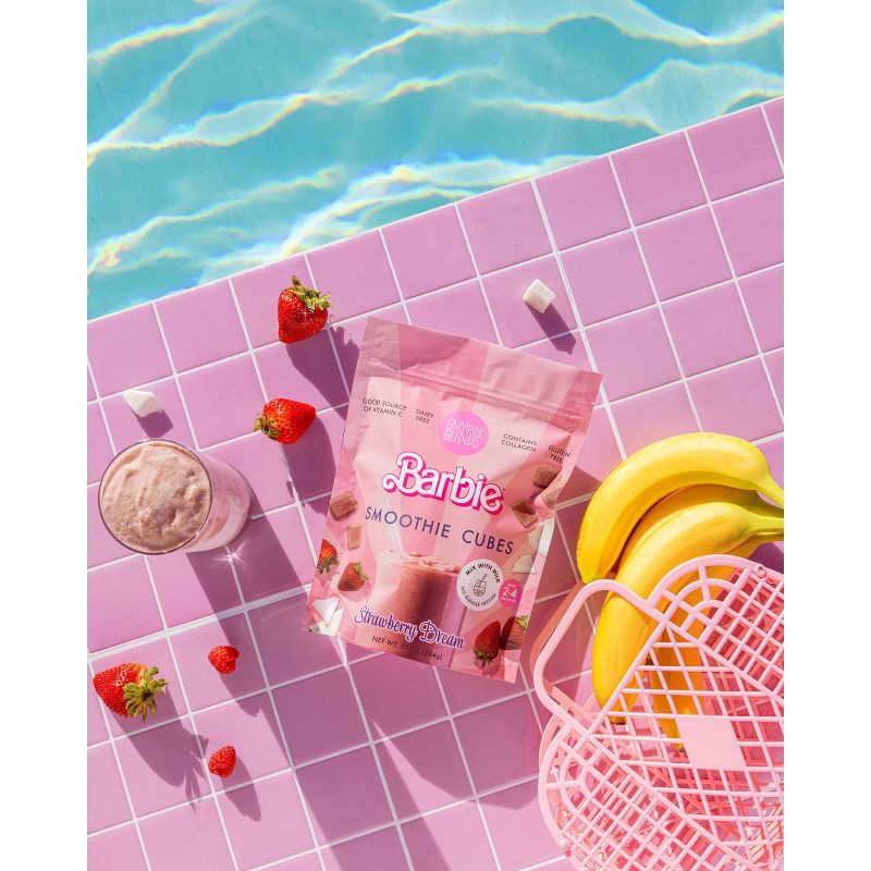 Bumpin Blends Mattel Barbie Frozen Strawberry Dream Smoothie Cubes ...