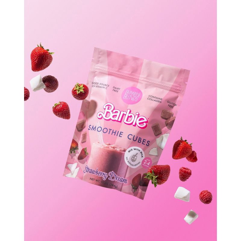 Bumpin Blends Mattel Barbie Frozen Strawberry Dream Smoothie Cubes ...