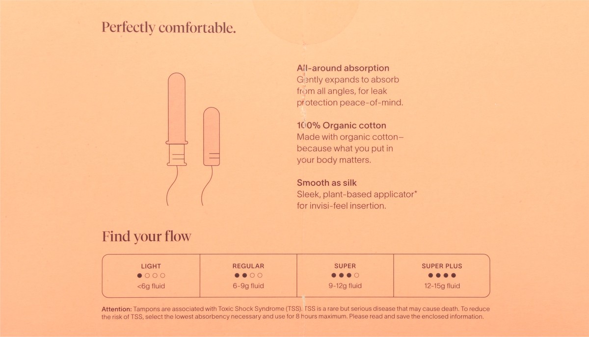 Cora Multipack Compact Applicator Tampons Multipack 48 ea 48 ct | Shipt