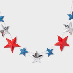 9ct 3D Paper Star Dangler Party Decorations - Sun Squad™ 9 ct | shipt
