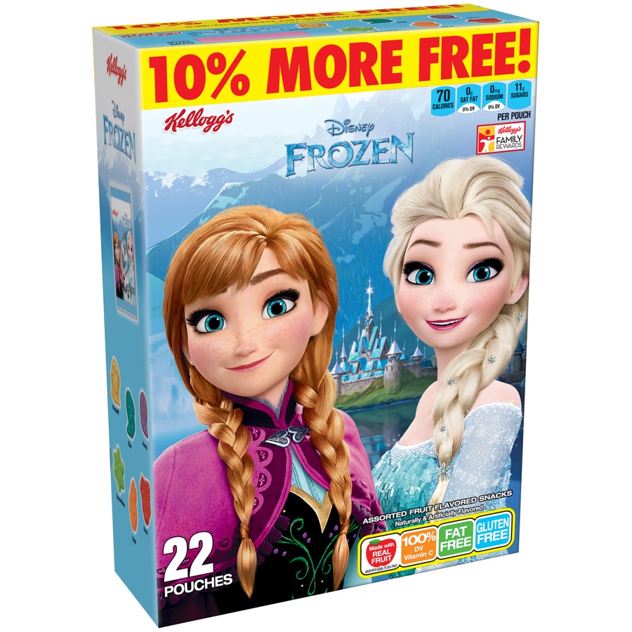 Kellogg's Disney Frozen Fruit Snacks 22 ct | Shipt