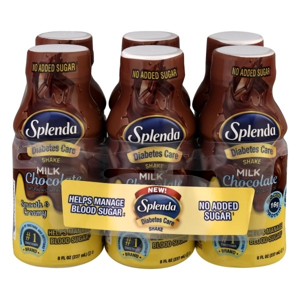 Splenda Diabetes Care Shakes, Milk Chocolate 6 ct | Shipt