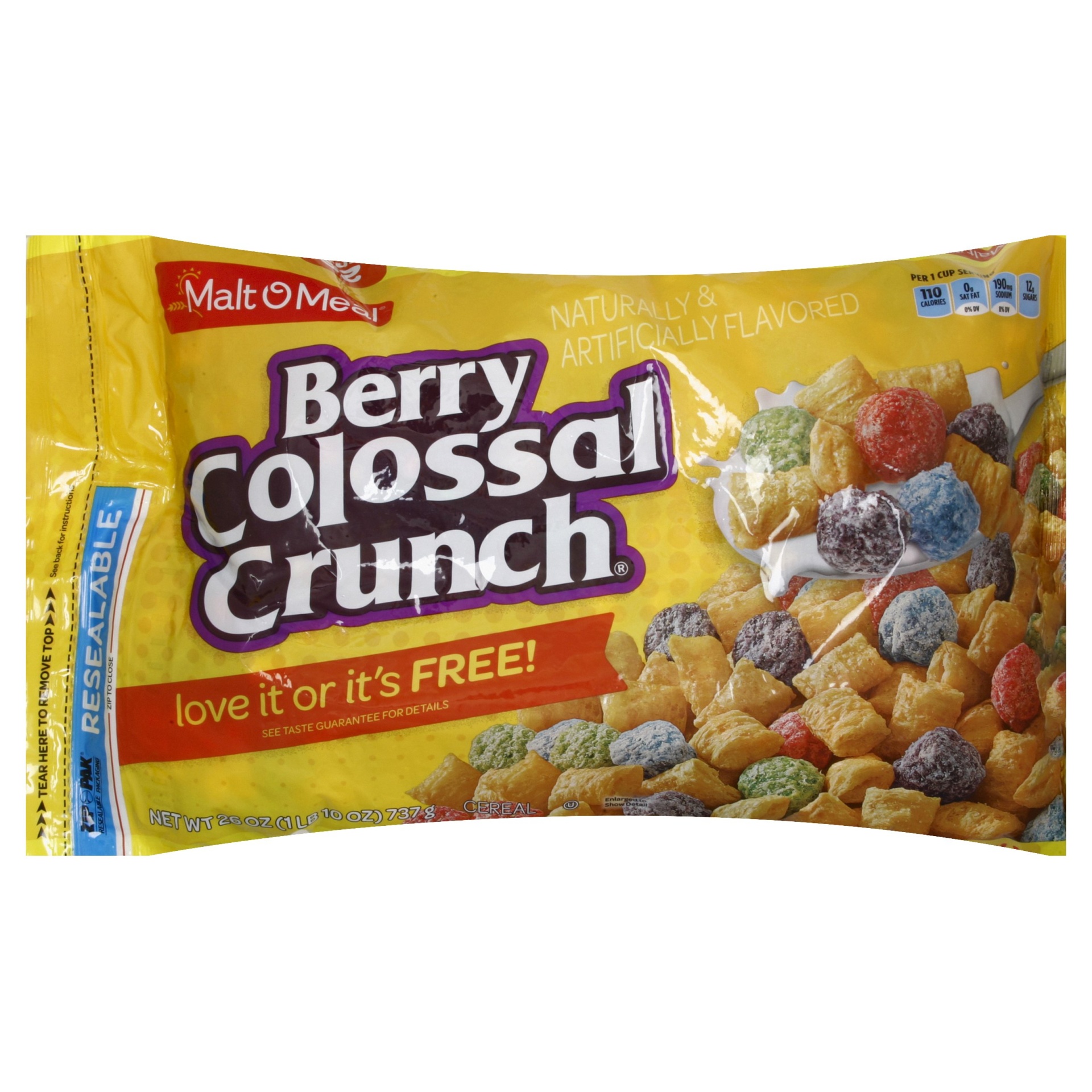 Malt-O-Meal Berry Colossal Crunch Breakfast Cereal 26 oz | Shipt