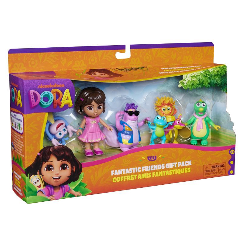 Dora the Explorer Dora Fantastic Friends Gift Pack with Dora, Boots ...
