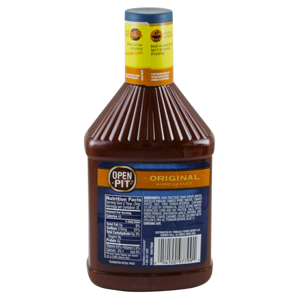 Open Pit Original Barbecue Sauce 42 oz | Shipt