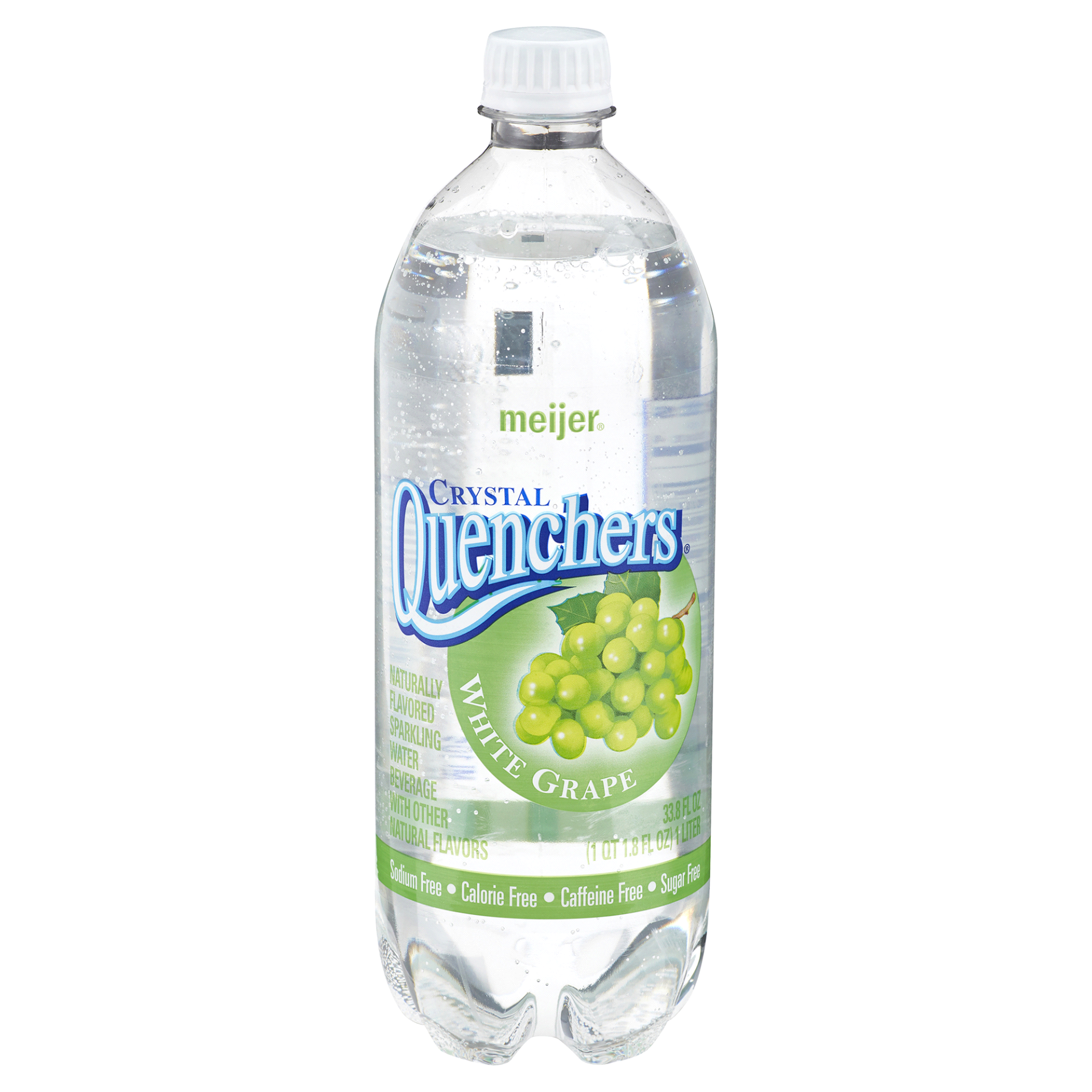Meijer White Grape Crystal Quenchers 1 liter | Shipt