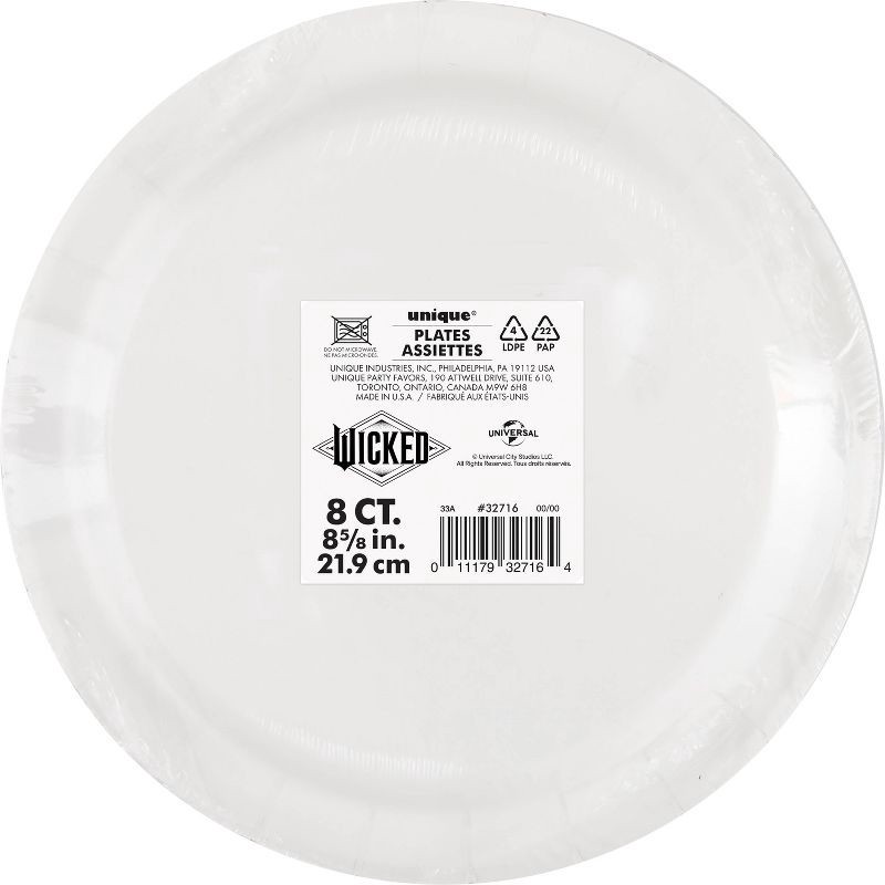 Wicked The Musical 9" Round Plates 8ct 8 ct | shipt