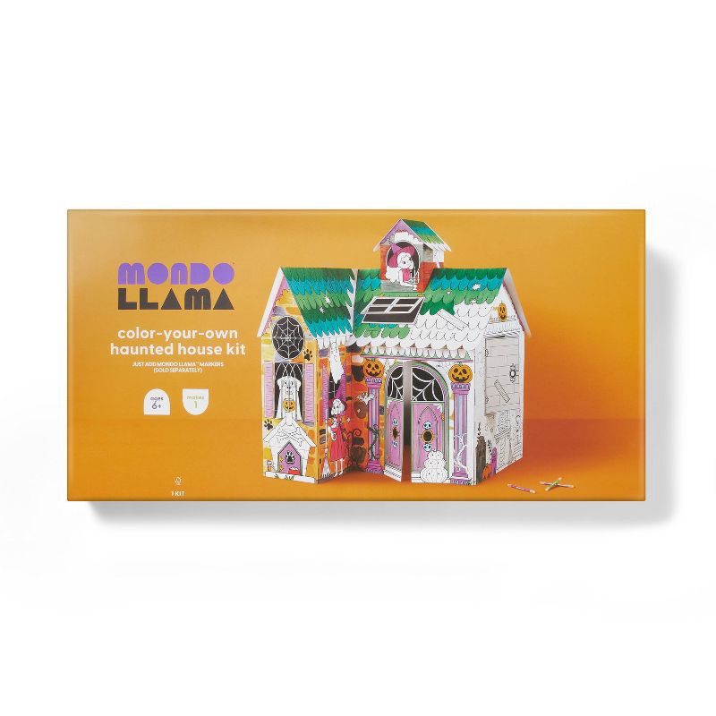 Halloween Craft Haunted House Fort - Mondo Llama™ 1 ct | shipt