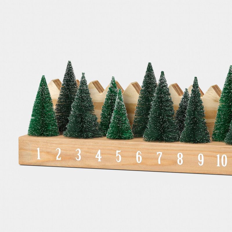 Christmas Tree Mantel Countdown Calendar - Threshold™ 1 ct | shipt