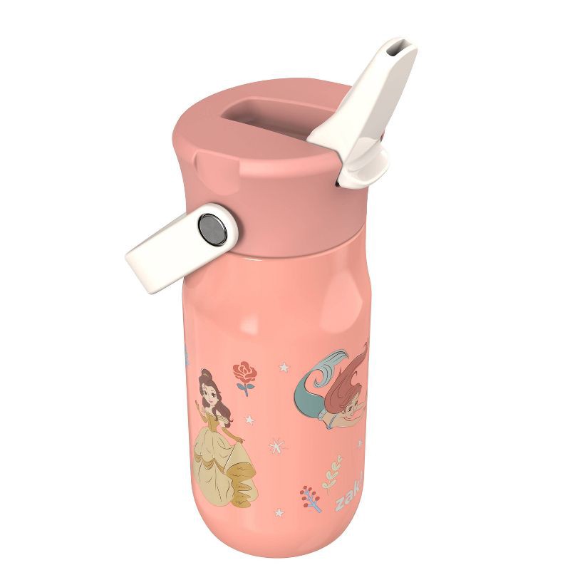 Zak Designs 14oz Princess Stainless Steel Vacuum Harmony Straw Water ...